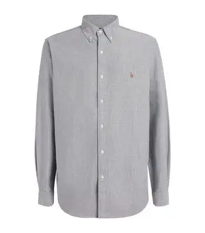 Polo Ralph Lauren Custom-fit Oxford Shirt - Grey