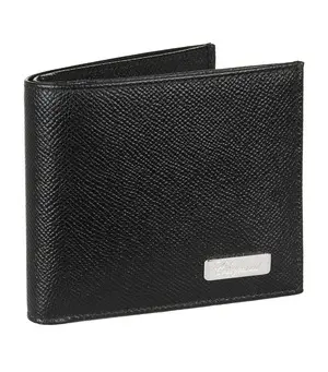 Chopard Small Leather Il Classico Bifold Wallet - Black
