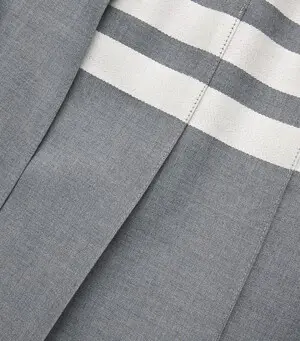 Thom Browne Pleated Midi Skirt