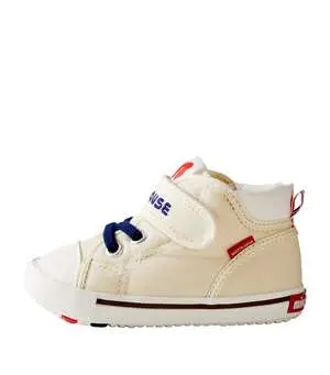 MIKI HOUSE Velcro High-top Sneakers