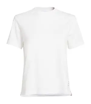 Thom Browne Name Patch T-shirt - White