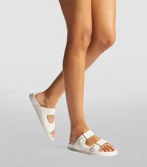 JIMMY CHOO Fayence Leather Sandals