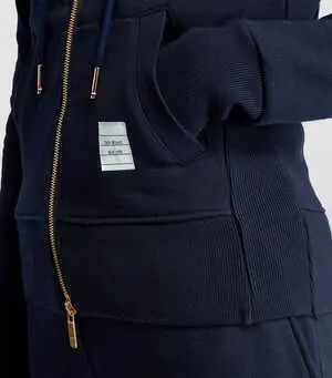 Thom Browne 4-bar Zip-up Hoodie