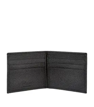 Chopard Small Leather Il Classico Bifold Wallet - Black