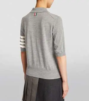 Thom Browne 4-bar Polo Shirt