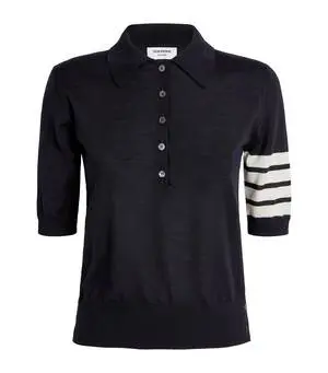 Thom Browne 4-bar Polo Shirt