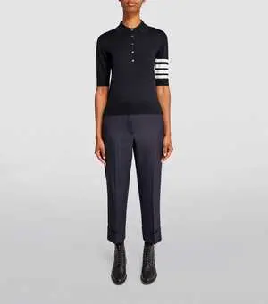 Thom Browne 4-bar Polo Shirt