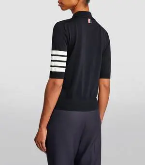 Thom Browne 4-bar Polo Shirt