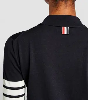 Thom Browne 4-bar Polo Shirt