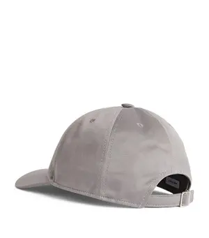 Thom Browne Name Tag Baseball Cap - Grey