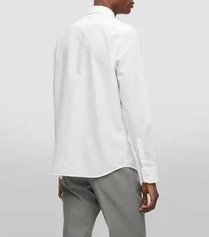 BOSS Cotton Shirt - White