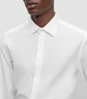 BOSS Cotton Shirt - White