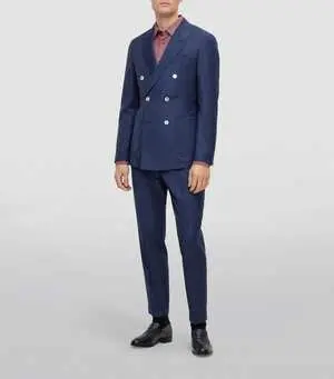BOSS Organic Cotton Shirt - Red