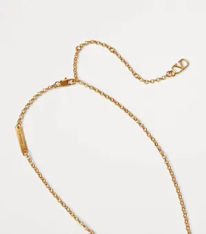 Valentino Garavani Vlogo Necklace - Gold