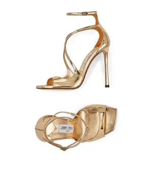 JIMMY CHOO Azia 110 Leather Sandals