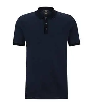 BOSS Cotton-silk Polo Shirt