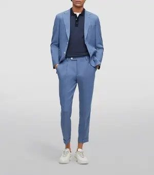 BOSS Cotton-silk Polo Shirt