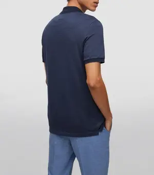 BOSS Cotton-silk Polo Shirt