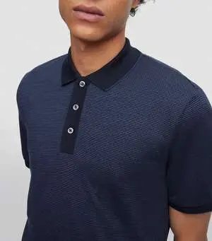 BOSS Cotton-silk Polo Shirt