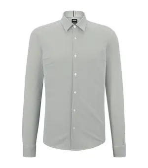 BOSS Patterned Shirt - Green