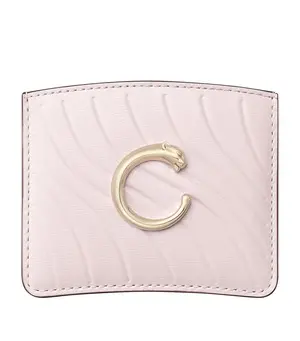 Cartier Panthère De Simple Card Holder Pink