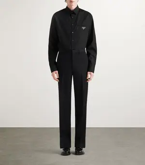 Prada Cotton Triangle Shirt
