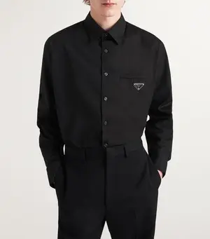 Prada Cotton Triangle Shirt