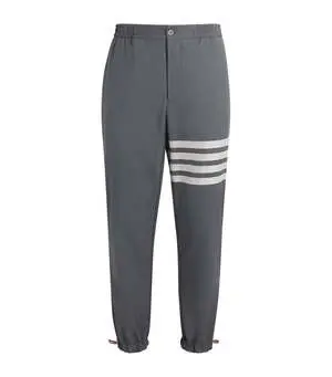 Thom Browne Wool 4-bar Trousers - Grey