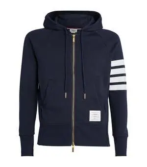Thom Browne Full Zip Sweatshirts Hoodies For Men