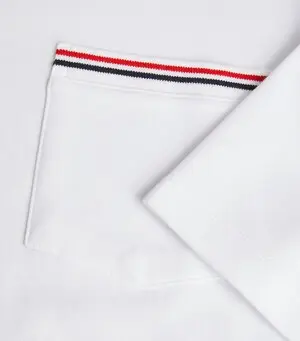 Thom Browne Oversized Tricolour Pocket T-shirt - White
