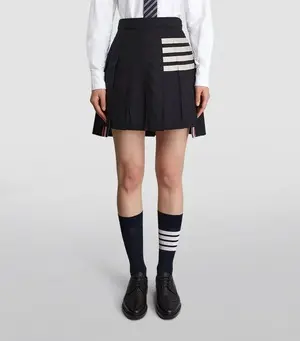 Thom Browne Pleated Mini Skirt