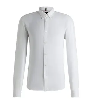 BOSS Linen Shirt - White