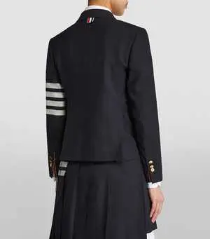Thom Browne Wool Sport Coat - Navy