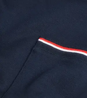 Thom Browne Cotton Oversized T-shirt - Navy
