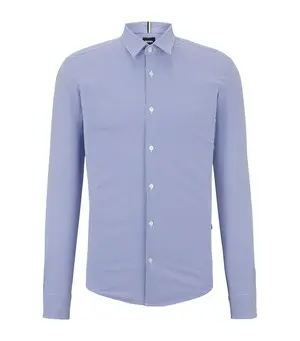 BOSS Performance-stretch Jersey Printed Shirt