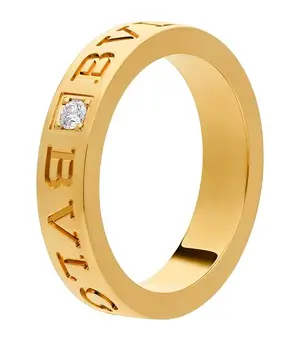 BVLGARI B.zero1 Yellow And Diamond Ring - Gold