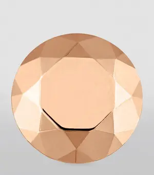 MARIA TASH Faceted Round Stud Earring - Rose Gold