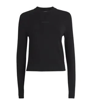 Jacquemus Stretch-cotton Grosgrain Logo T-shirt