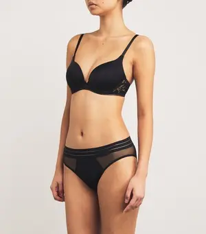 Maison Lejaby Sin Push-up Bra - Black