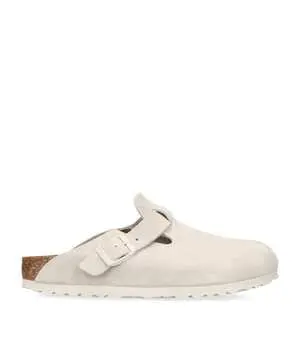 BIRKENSTOCK Suede Boston Clogs