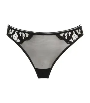 Maison Lejaby Sin Tanga Briefs - Black