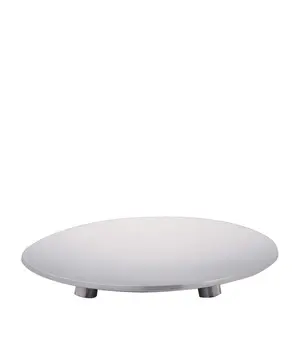 ZODIAC Round Soap Dish - Silver