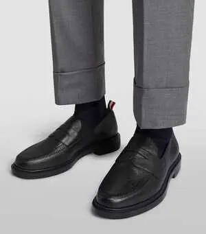 Thom Browne Leather Loafers