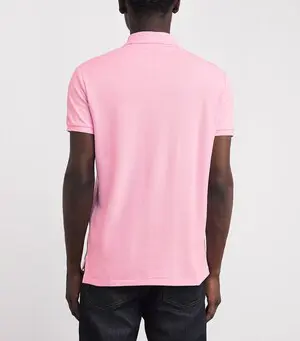 Polo Ralph Lauren Cotton-mesh Polo Shirt - Pink