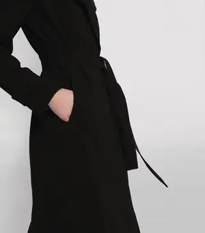 Theory Oaklene Trench Coat - Black