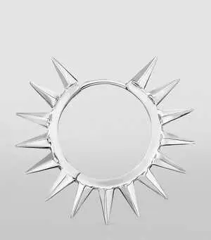 MARIA TASH Metal Mohawk Hoop Earring