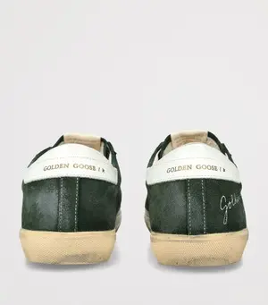 GOLDEN GOOSE Super-star Suede Sneakers - Green