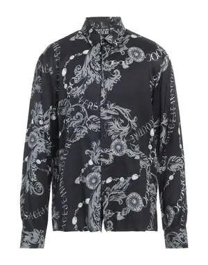Versace Shirt Size Viscose - Black