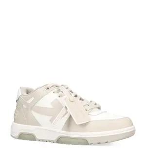 Off-White Out Of Office Leather Sneakers