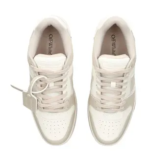 Off-White Out Of Office Leather Sneakers